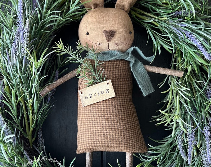 Primitive Harriet Rabbit - Etsy