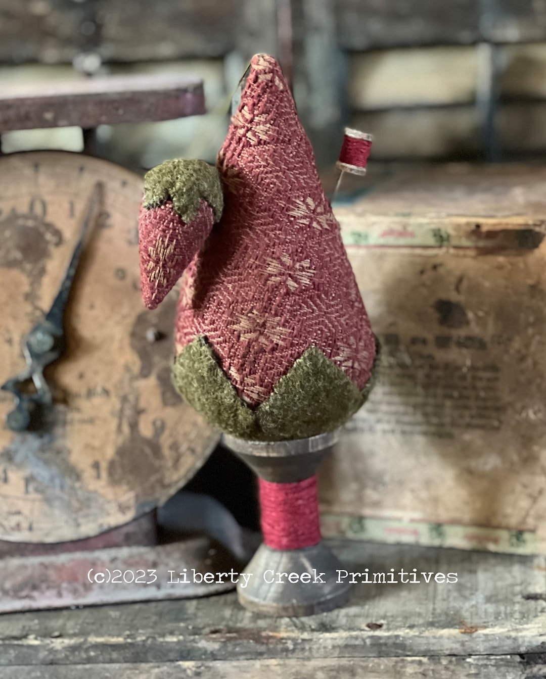 New!! Digital Download Strawberry Make-do Pincushion Pinkeep - Etsy
