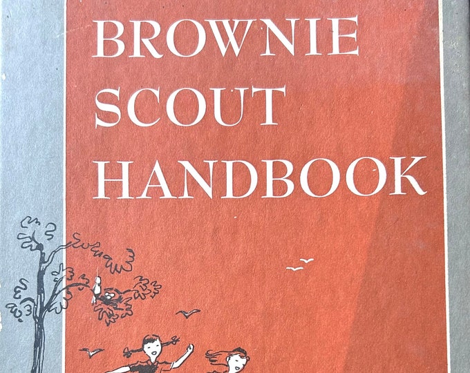 Girl Scout Handbook, Vintage Girl Scout Book, Girlscout Books, Scouting ...