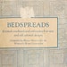 Bedspread Knitting Pattern, Colonial Knitting Pattern, Vintage Knit ...