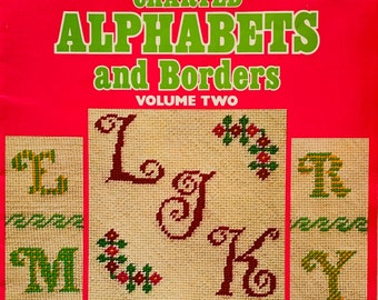 Needlepoint Letters Chart - Etsy