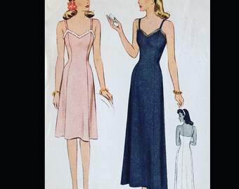 Full slip pattern | Etsy