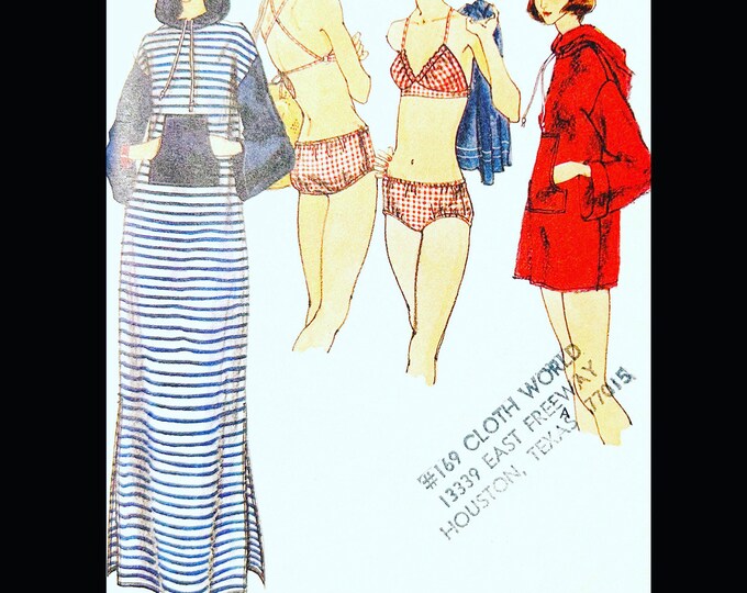 Vogue 9491 B30, Swimsuit Sewing Patterns, Two Piece Swimsuit Pattern ...