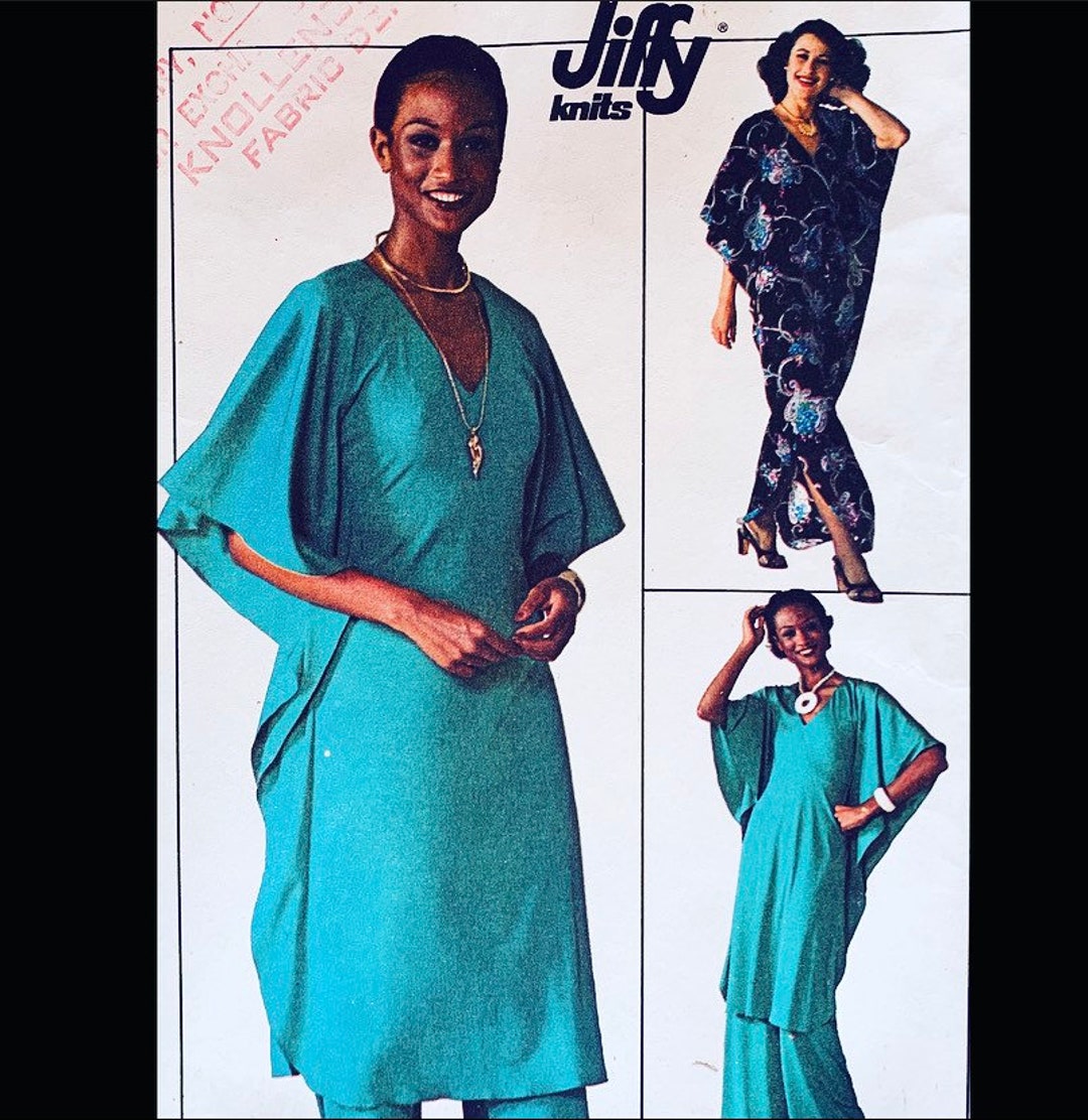 Simplicity 7745 32, Caftan Pattern, Loungewear Pattern, Vintage Caftan ...