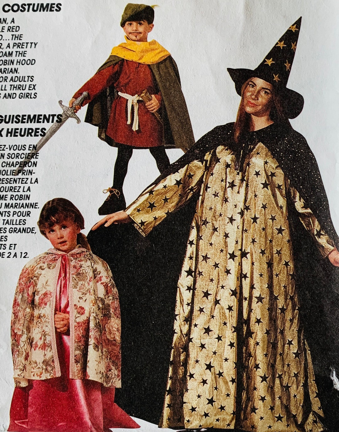 Wizard Costume Pattern, Adult Costume Sewing Pattern, DIY Costume, Easy ...