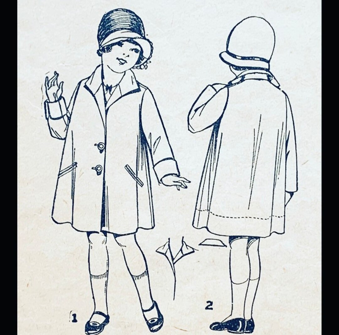 Pictorial Review 2678 4, Toddler Coat Pattern, Kids Coat Pattern ...