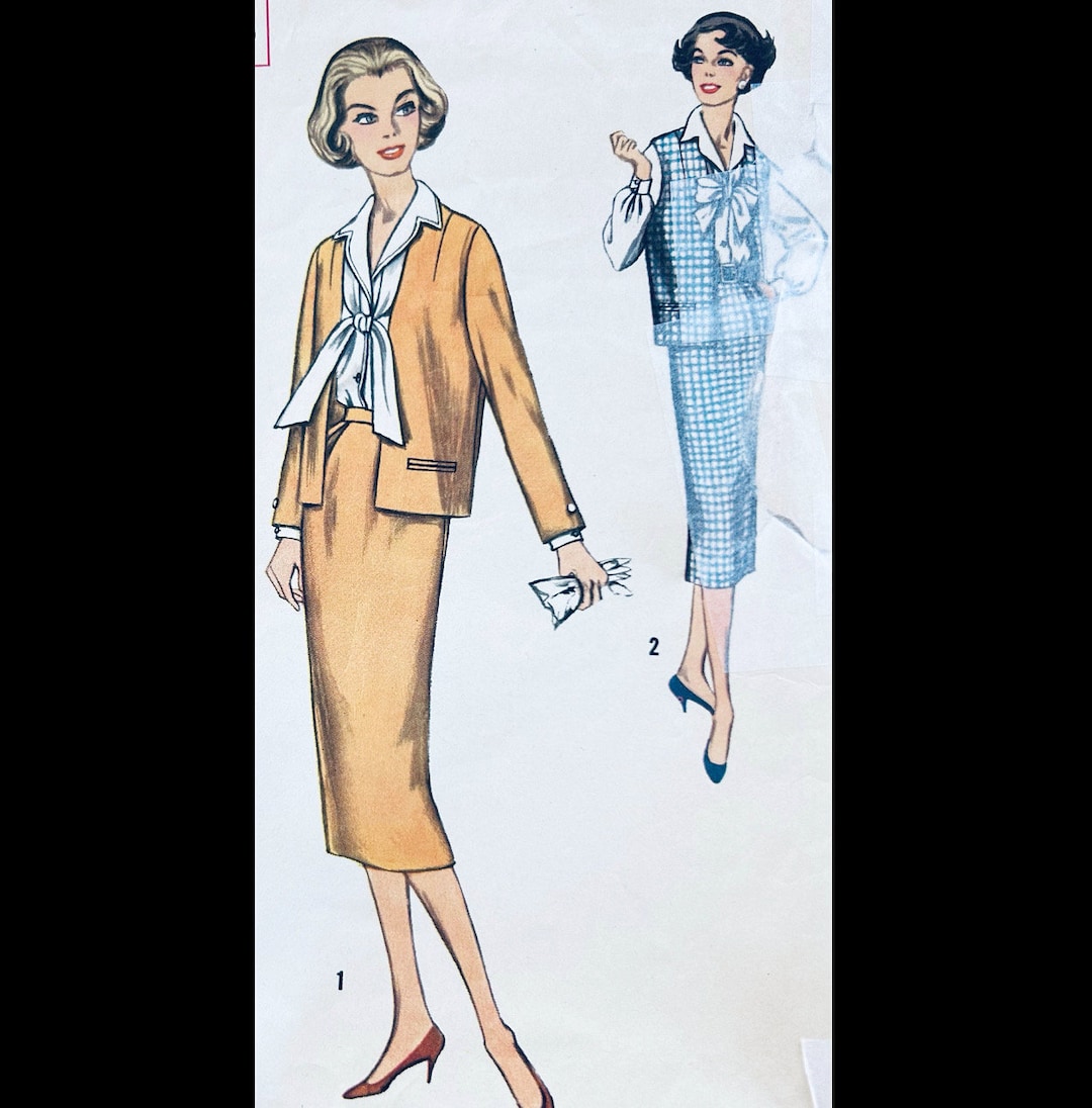 Simplicity 2385 B31, Womens Suit Pattern, Blouse Patterns for Women, Boxy Jacket Pattern ...