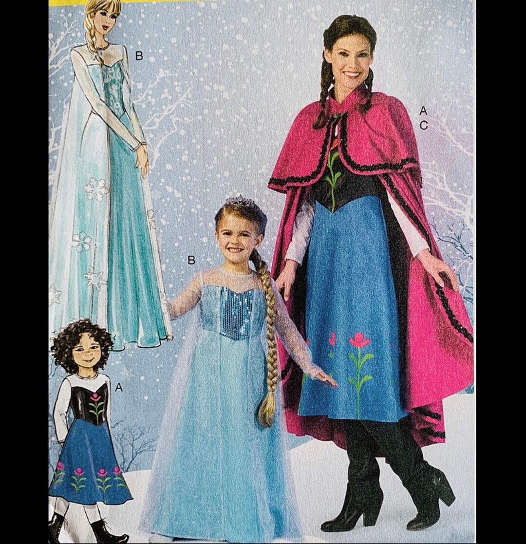Halloween Costume, Costume Pattern, Elsa Costume Adult, Adult Costumes ...