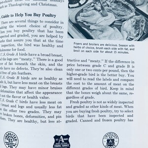 Vintage Textbook, Home Economics, Nutrition Book, You and Your Food ...