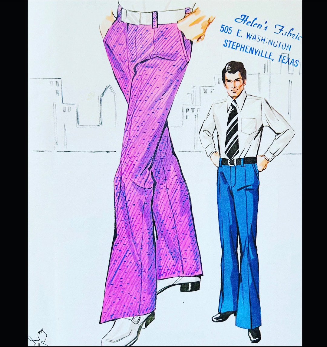 Kwik Sew 464, Mens Pants Pattern, Low Rise Pants Pattern Men, Trousers ...