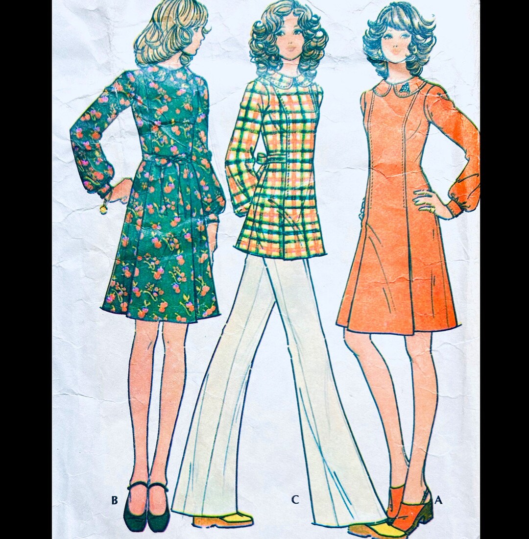 Mccalls 3409 B32, A Line Dress Pattern, Wide Leg Pants Sewing Pattern ...