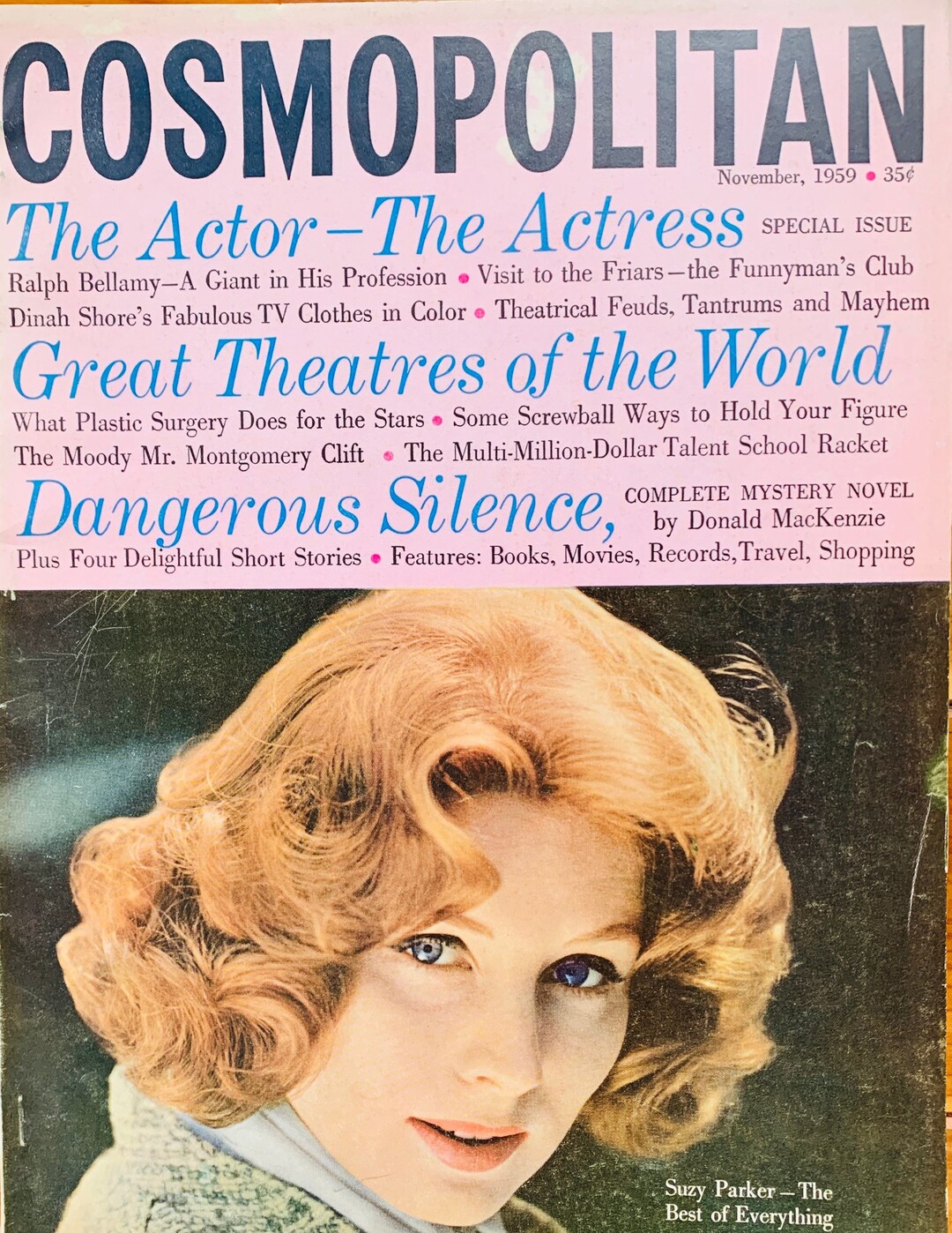 Cosmopolitan Magazine, Vintage Magazines, Vintage Advertising, Suzy ...