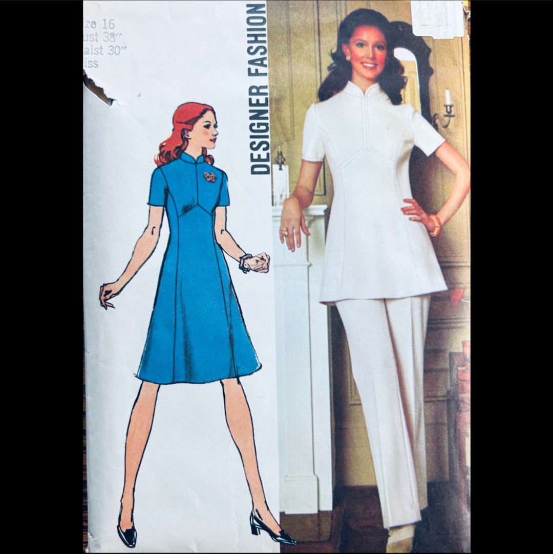 Simplicity 5292 B38, Nurse Uniform Pattern, Cute Dress Pattern ...
