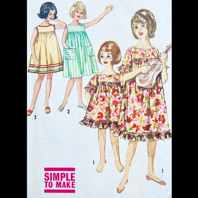1960s Muumuu Pattern - Etsy