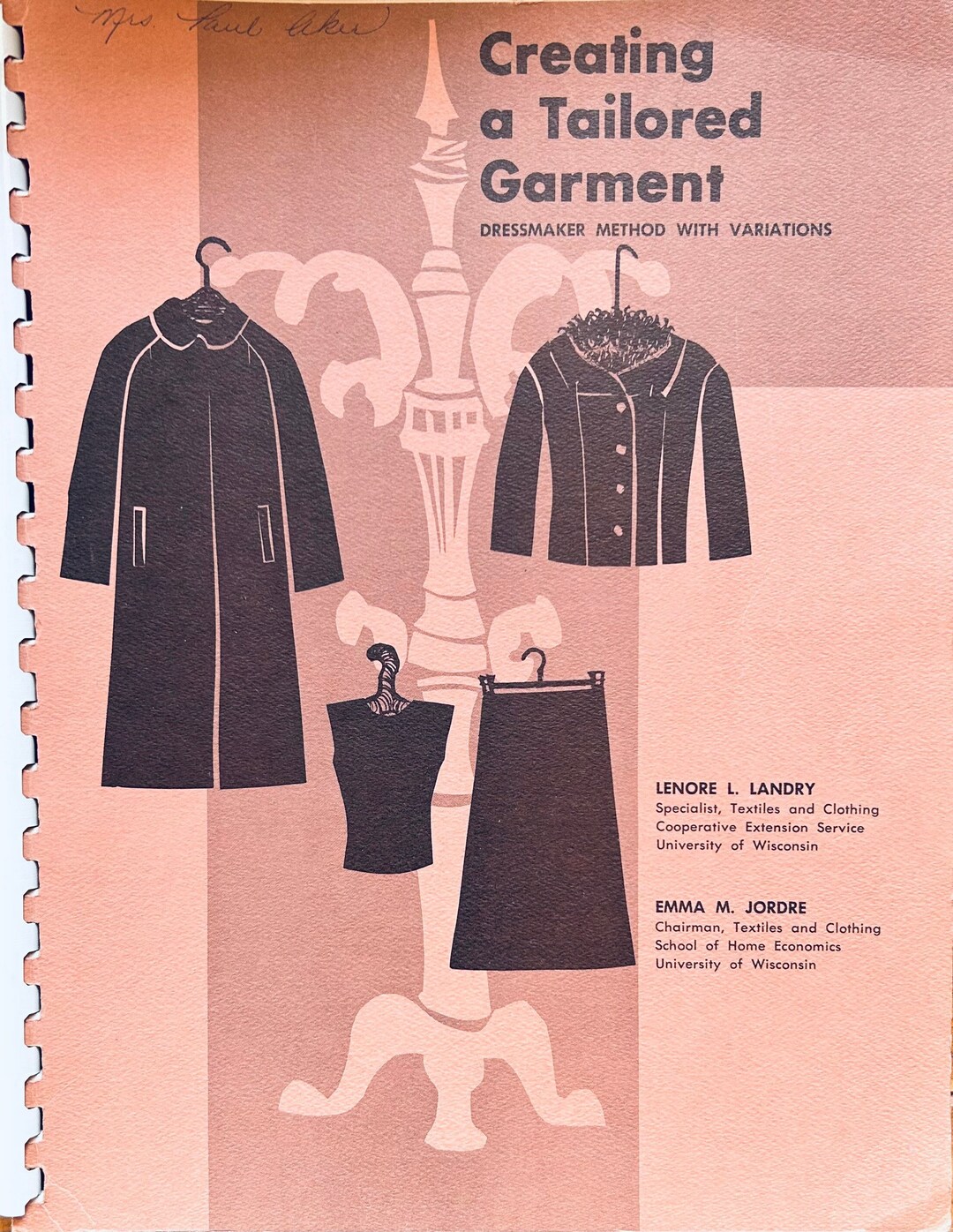 Creating a Tailored Garment, Tailoring Book, Vintage Sewing Books ...