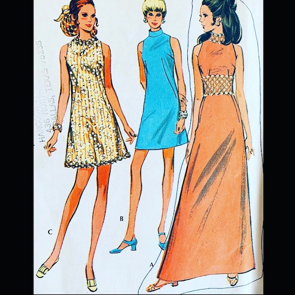 1960s Dress Pattern - Etsy