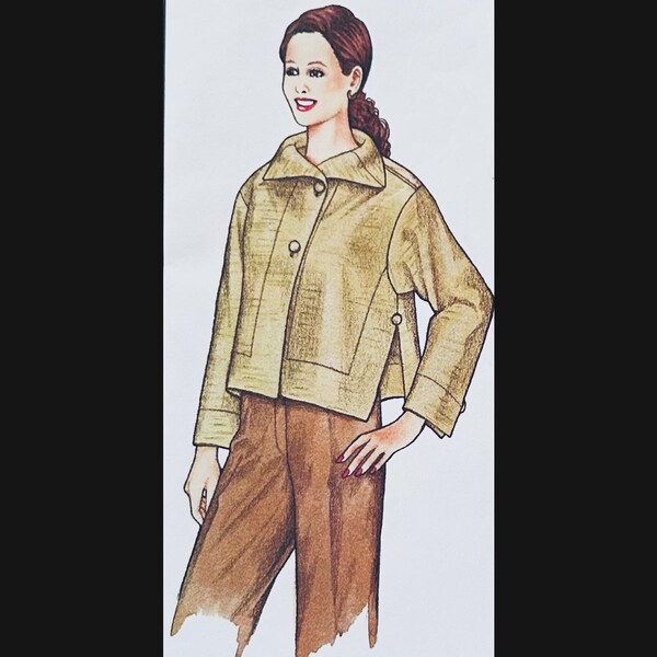 High Collar Jacket - Etsy