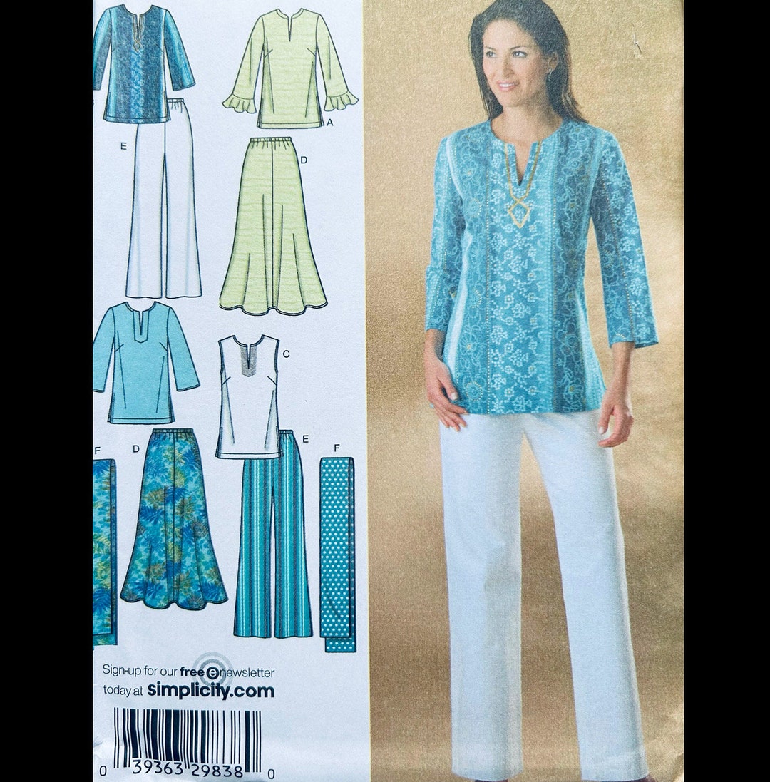Simplicity 4149, Summer Clothes Sewing Pattern, Plus Size Patterns ...