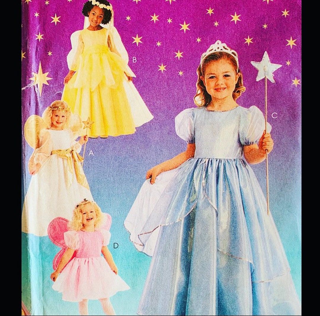 Kids Costume Pattern, Princess Costume Pattern, Storybook Characters ...
