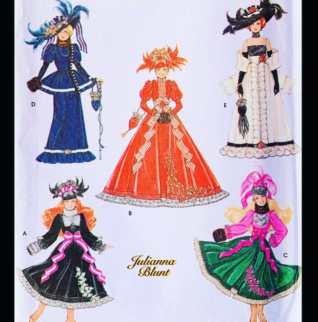 Victorian Doll Patterns Doll Clothes Pattern Doll Patterns - Etsy