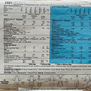 Kids Costume Pattern Sewing Patterns Costume Costume Sewing - Etsy