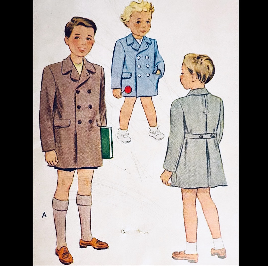 Mccall 6196 1, Toddler Coat Pattern, Baby Coat Pattern, Coat With ...