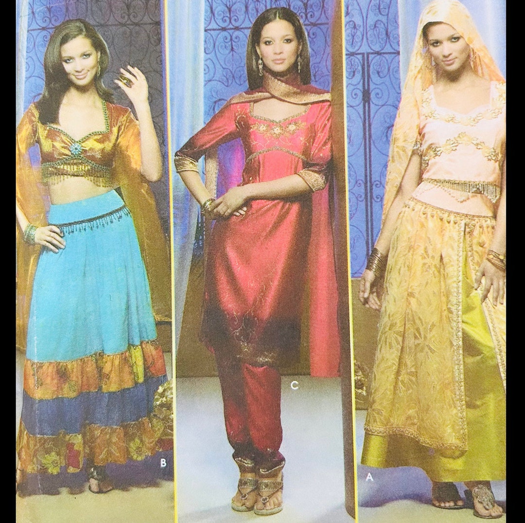 Simplicity 4249 Middle Eastern Costume Pattern Genie Costume - Etsy