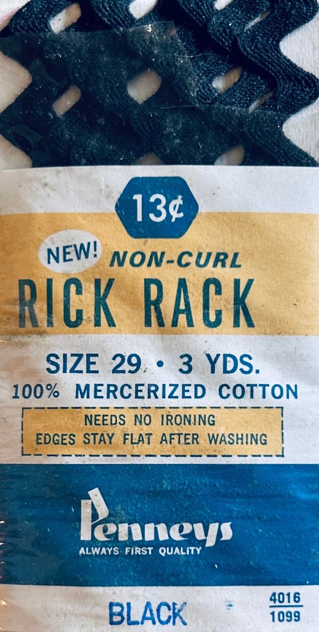 Rick Rack Trim, Rickrack Sewing Trim, Cotton Rickrack, Fabric Trims ...