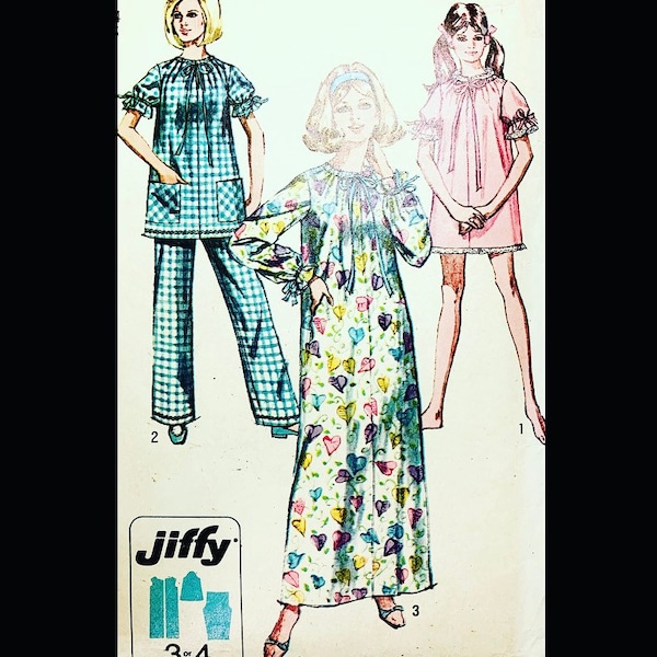 Simplicity Pajama Pattern - Etsy