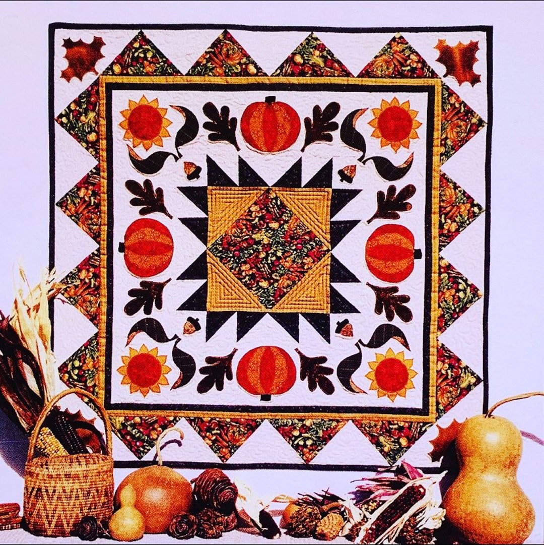 DIY Wall Hanging, Fall Quilt Patterns, Pumpkin Decor, Wall Hanging ...