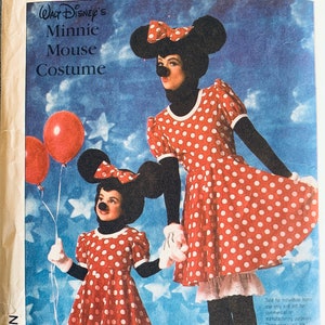 Minnie Mouse Costume Pattern, Adult Costume Pattern, Halloween Costume ...