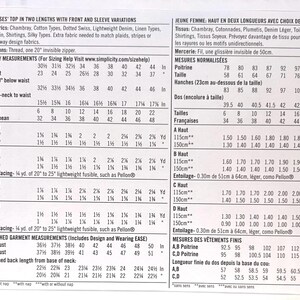 Simplicity 8840, Pleated Tops Patterns, Asymmetrical Top Sewing Pattern ...