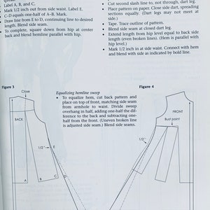 Pattern Drafting Book How to Draft Basic Patterns Fashion - Etsy