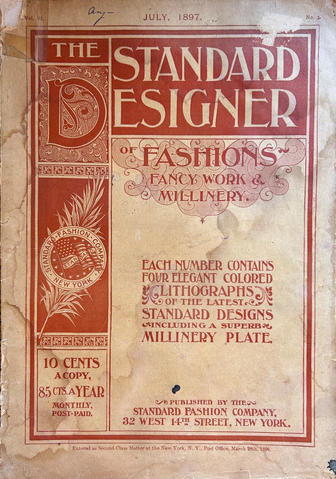 Standard Designer Fashions, Sewing Pattern Catalog, Antique Magazines ...