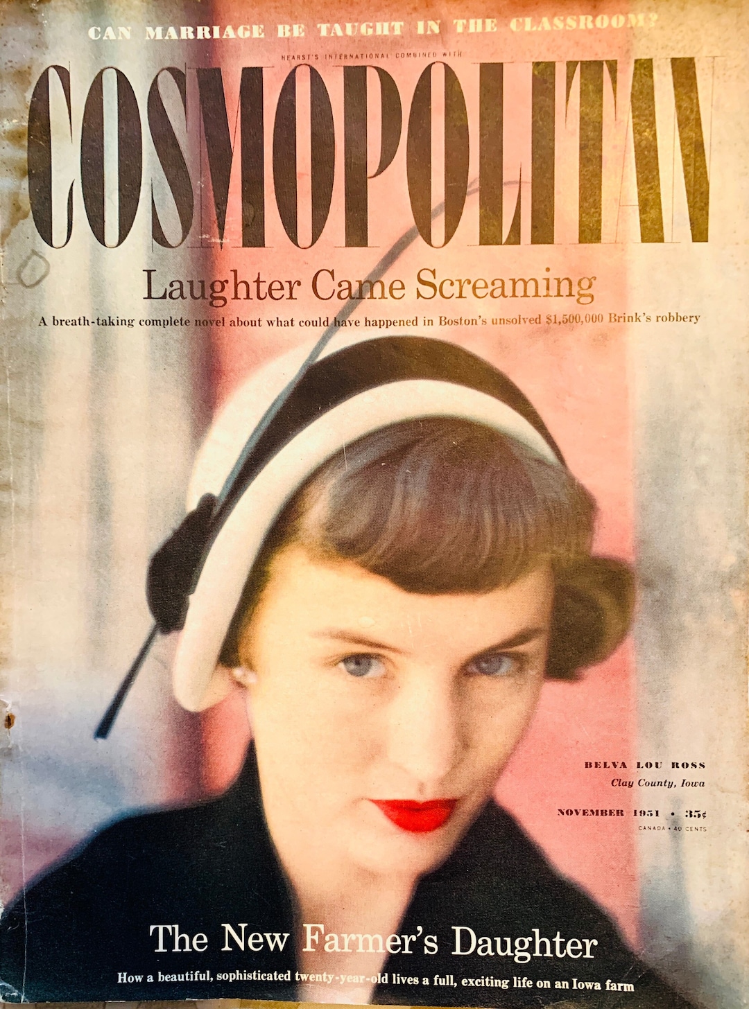 Cosmopolitan Magazine, Vintage Magazines, Vintage Advertising, Ceil ...