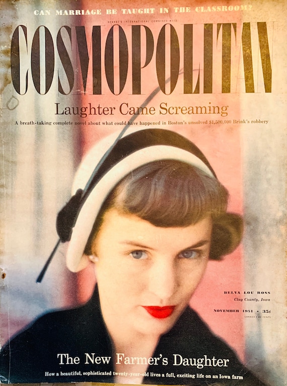 Vintage Cosmopolitan Magazine Covers