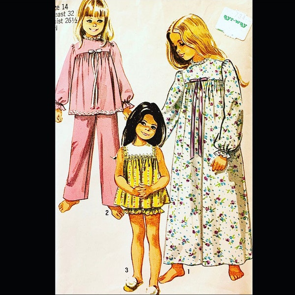 Girls Pajama Pattern - Etsy
