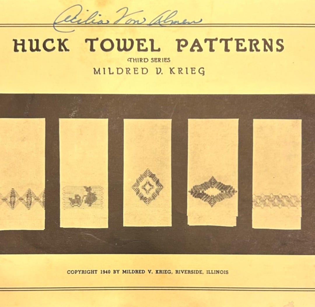 Huck Weave, Embroidery Pattern, Swedish Weaving Patterns, Swedish Weave ...