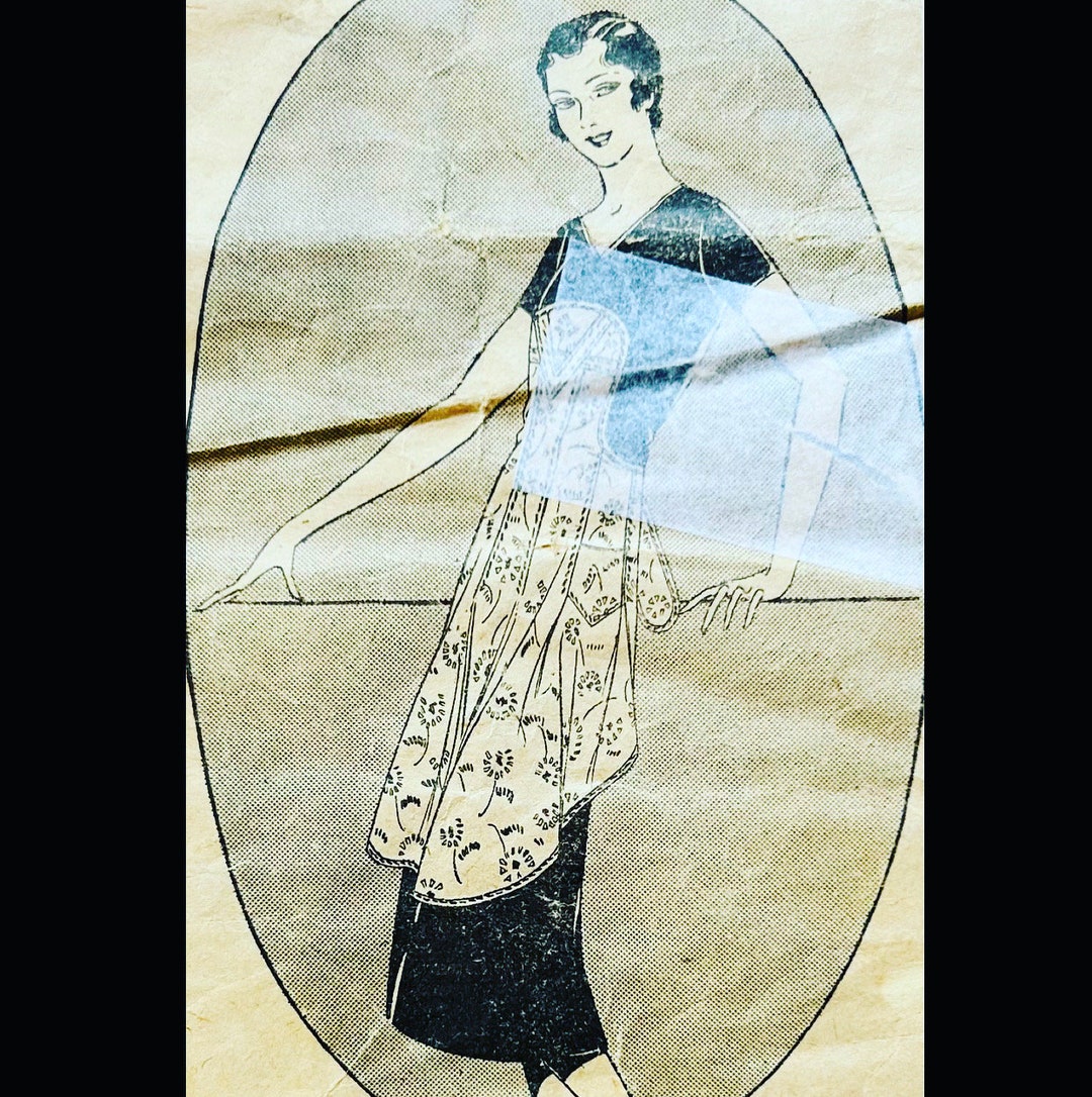Vintage Apron Sewing Pattern, 30s Patterns, Pinafore Apron Pattern ...