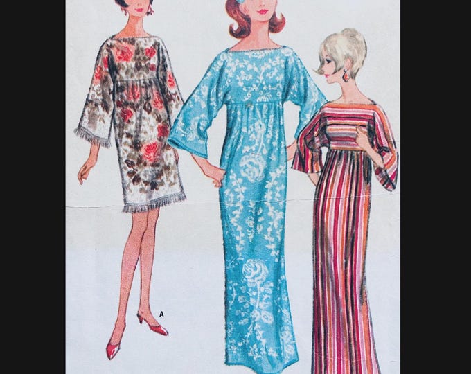 Mccalls 8506 32, Womens Bath Robe Pattern, Muumuu Pattern, Muu Muu ...