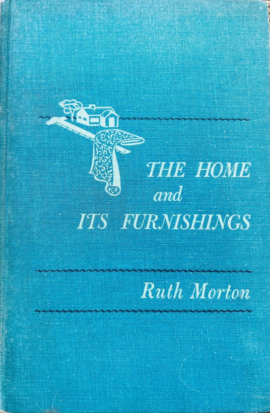 Home Economics, Vintage Textbook, Interior Decorating Books, Old School ...