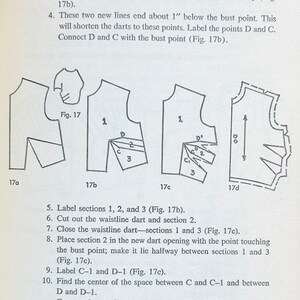Pattern Drafting Book How to Draft Basic Patterns Fashion - Etsy