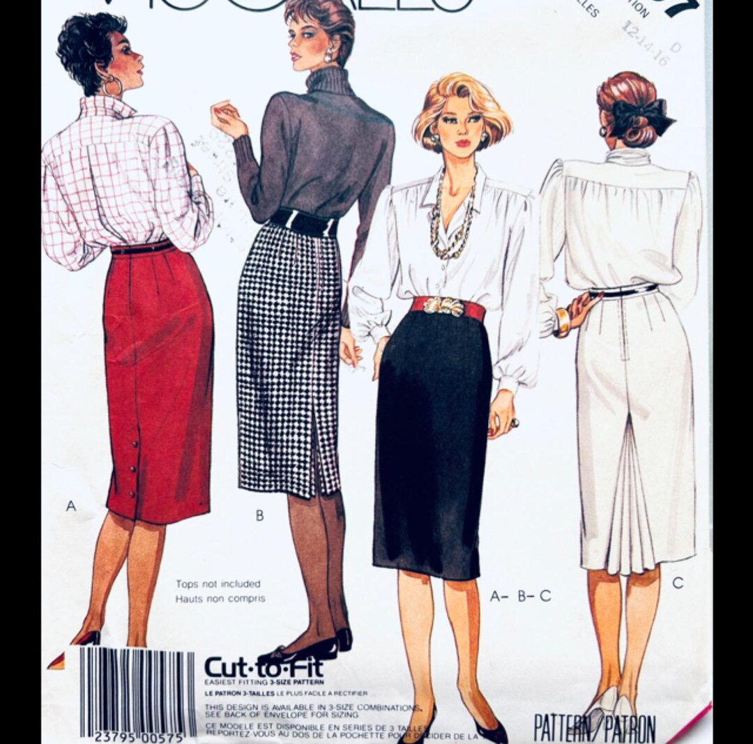 Mccalls 3297 L, Fishtail Skirt Sewing Pattern, Patterns Skirts, Modest ...