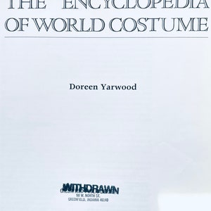 Encyclopedia of World Custom, Fashion Books, Fashion Designer ...