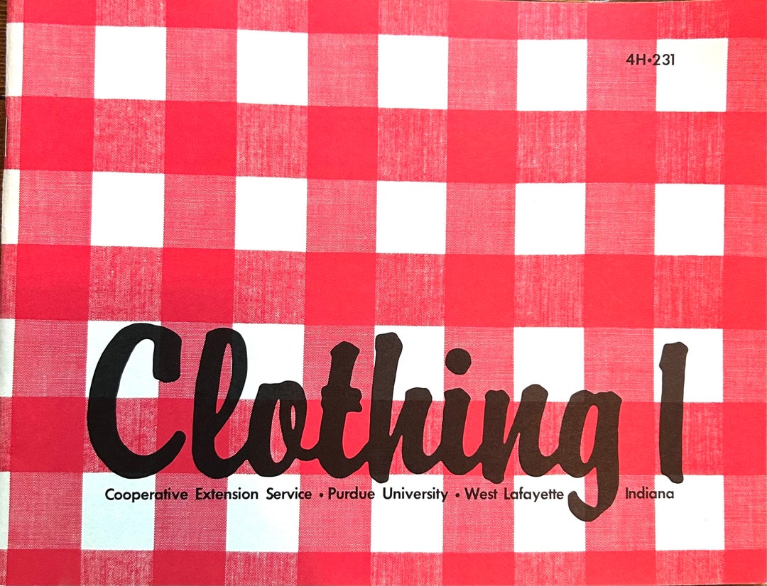 4H Sewing Book, Vintage Sewing Books, Sewing Tutorials, Learn to Sew ...