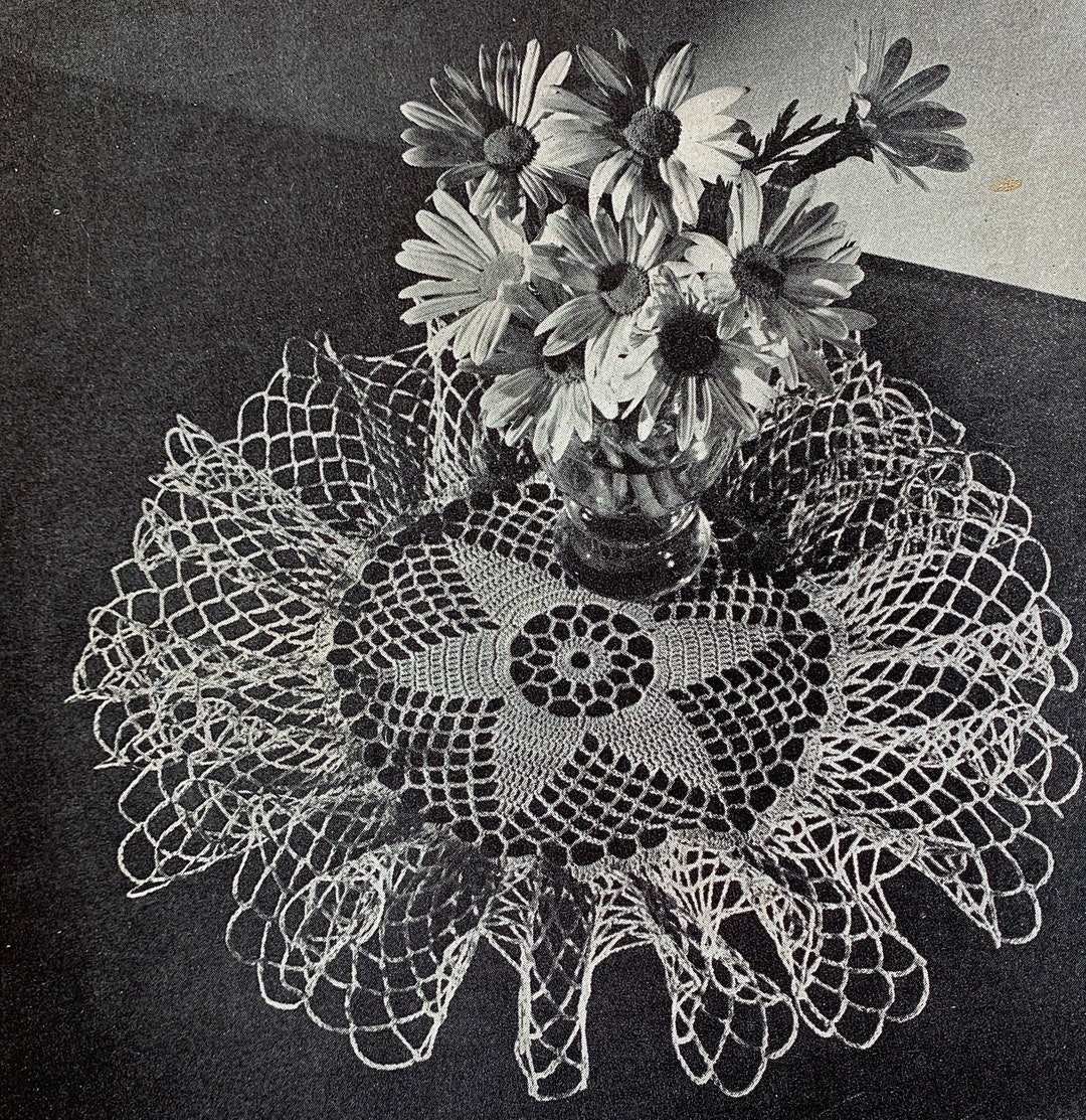 Round Doilies, Crochet Pattern, Crocheted Doilies, Doilies Pattern ...