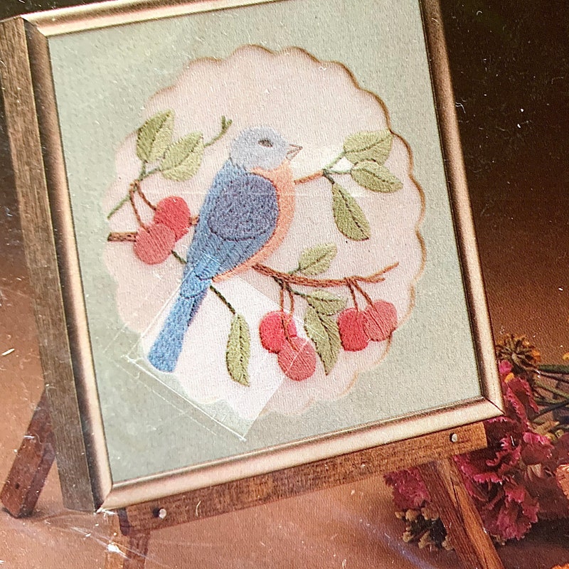 Bluebird Embroidery - Etsy