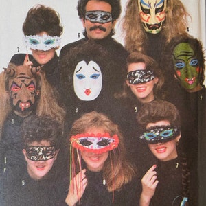 Simplicity 8289, Scary Mask Pattern, Halloween Costume Sewing Patterns ...