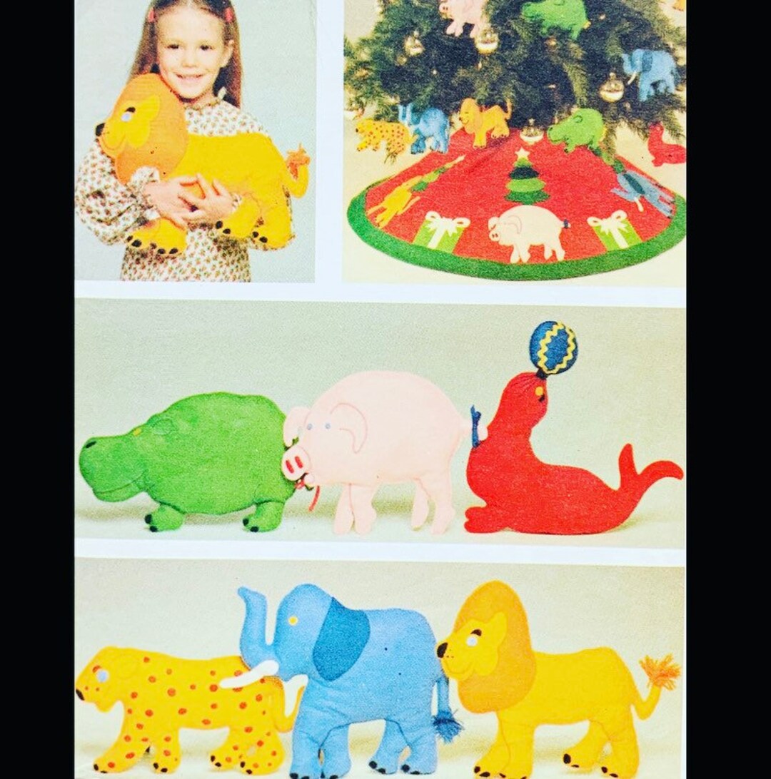 Butterick 5674, Stuffed Animals Sewing Patterns, Stuffie Pattern, DIY ...