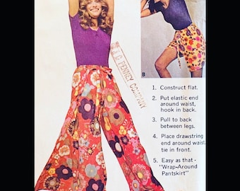 Thai Wrap Pants Pattern - Etsy